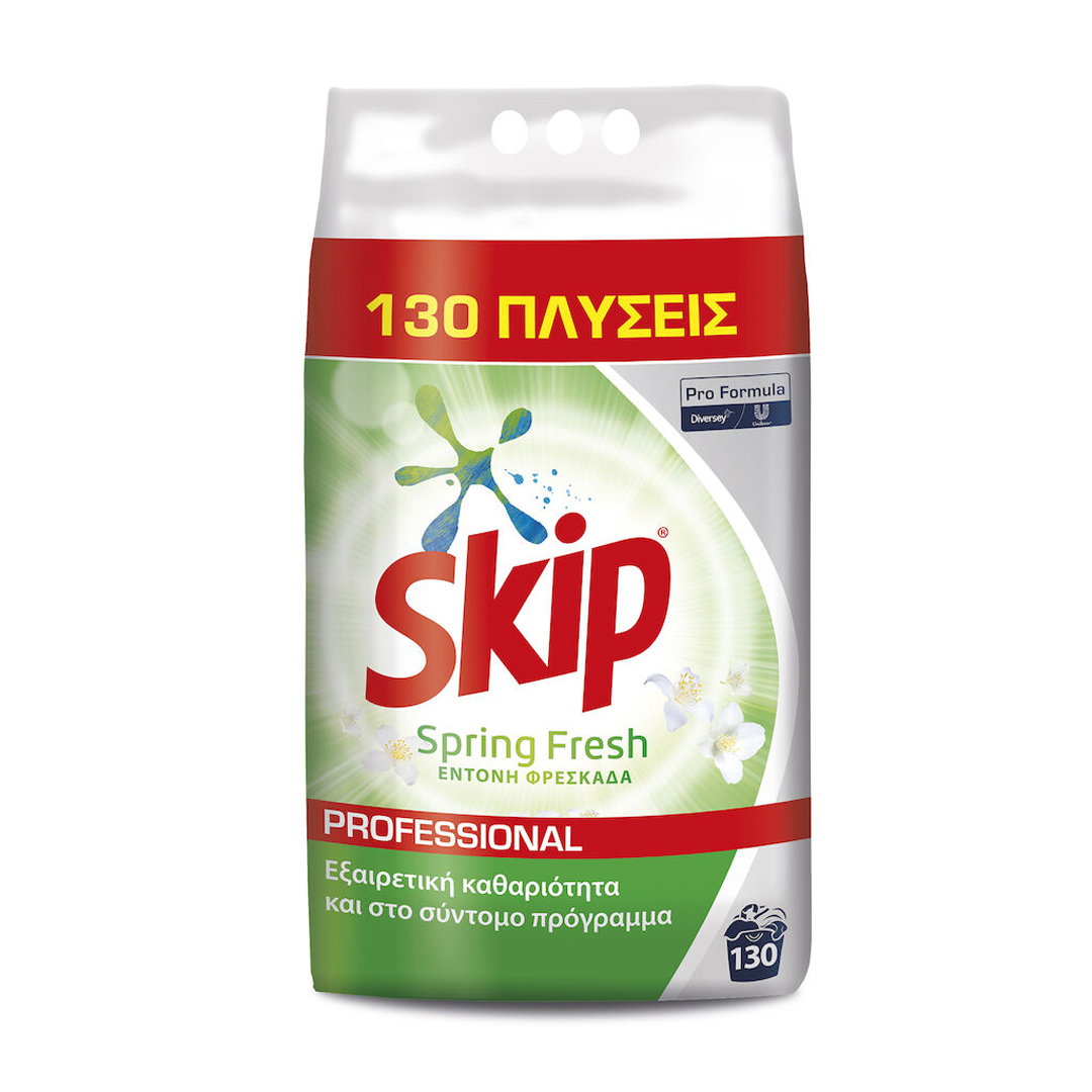 Skip Pro Formula Spring Fresh laundry detergent 8.45kg - acpe.gr